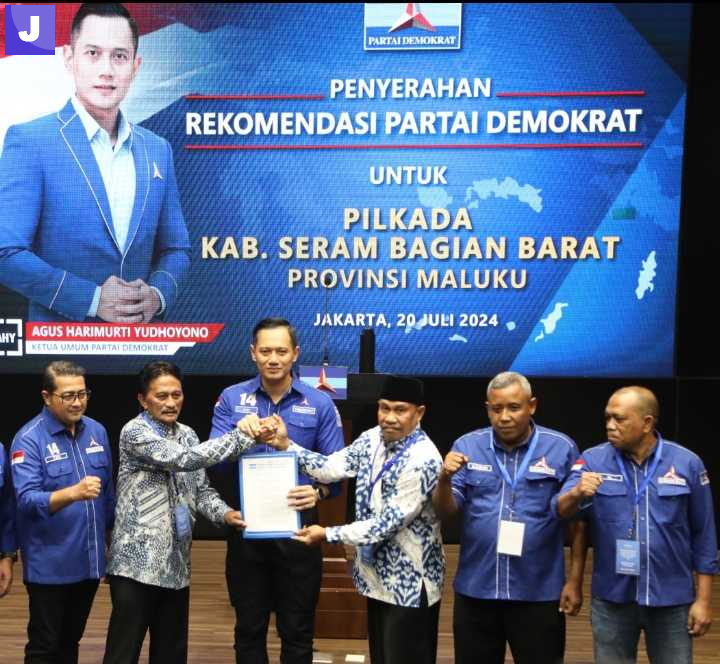 Tiket Demokrat: SBB Buat Asri Arman, Aru ke Timotius Kaidel | JejakInfo.id
