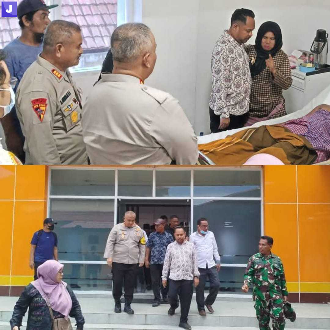 Wabup Malteng Temui Korban Bentrok Tulehu-Tial | JejakInfo.id